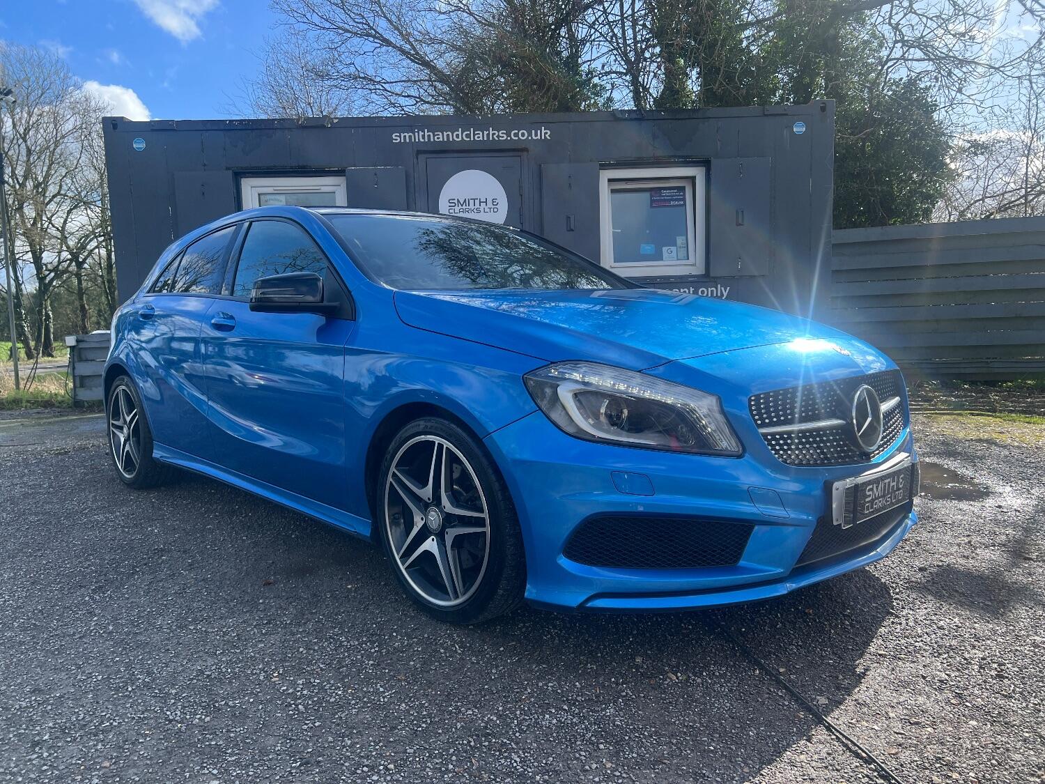 SOLD - Used MERCEDES-BENZ A CLASS 2015 Blue in Andover, Hampshire ...