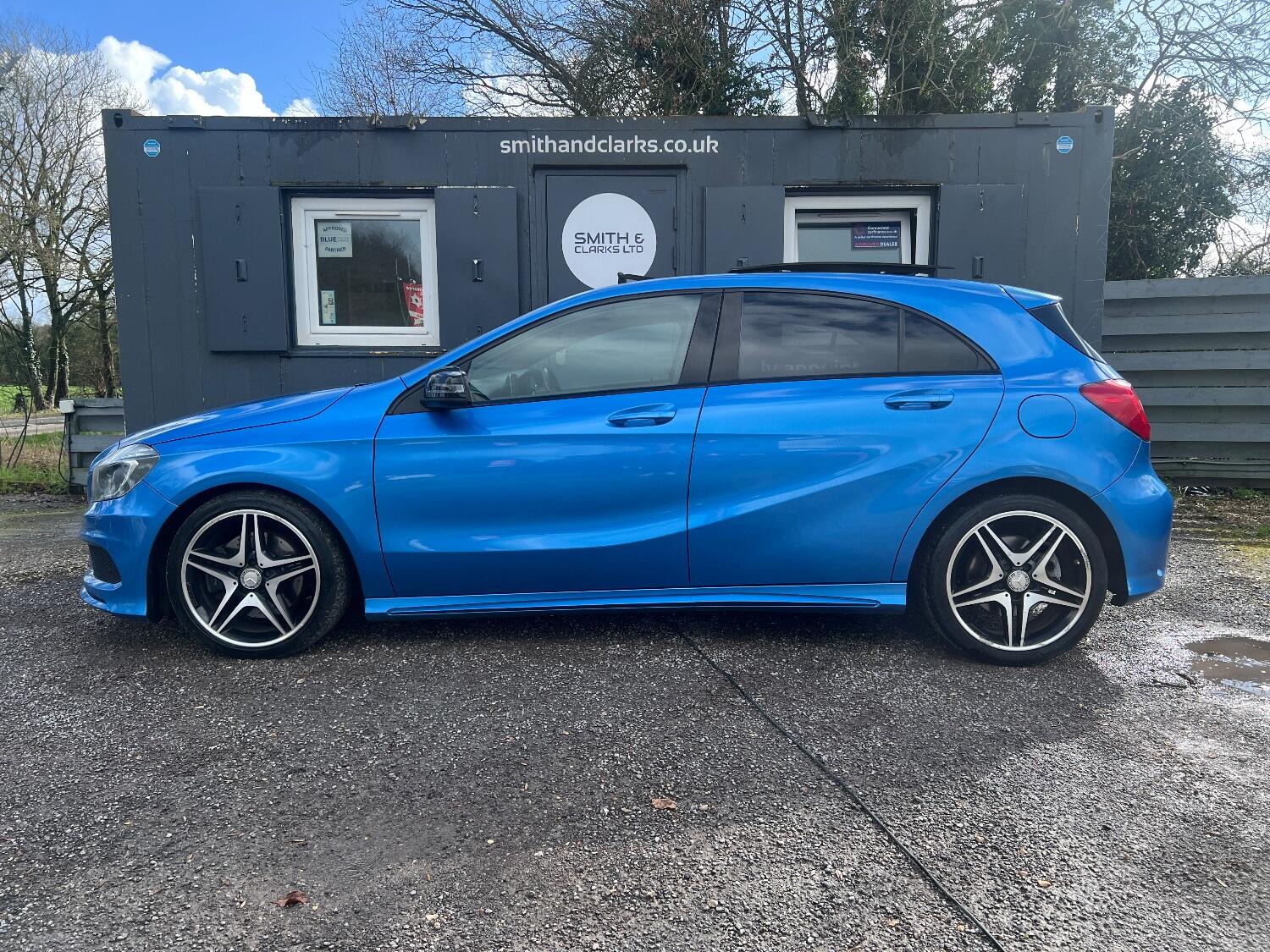 SOLD - Used MERCEDES-BENZ A CLASS 2015 Blue in Andover, Hampshire ...