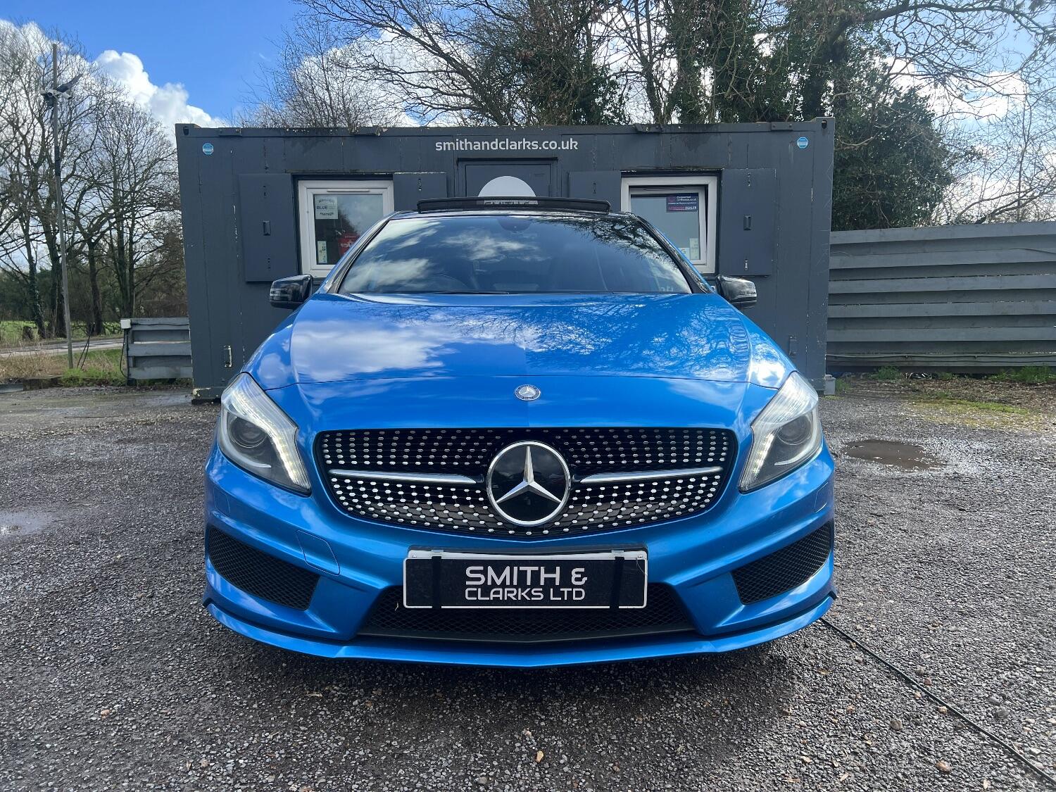 SOLD - Used MERCEDES-BENZ A CLASS 2015 Blue in Andover, Hampshire ...