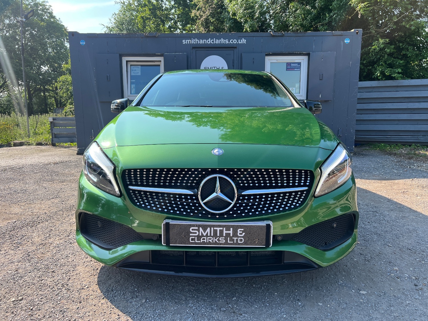 SOLD - Used MERCEDES-BENZ A CLASS 2016 Green in Andover, Hampshire ...