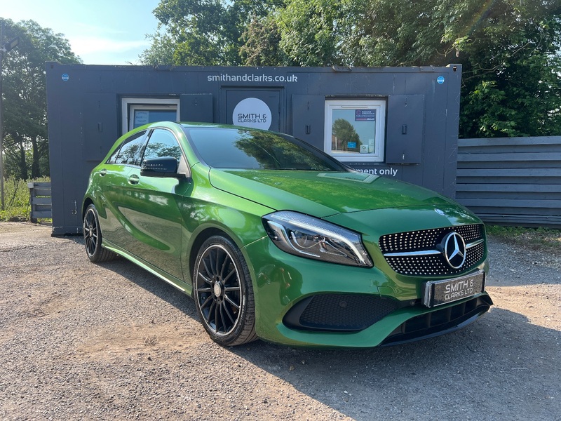 Used MERCEDES-BENZ A CLASS 2016 Green in Andover, Hampshire | Smith and ...