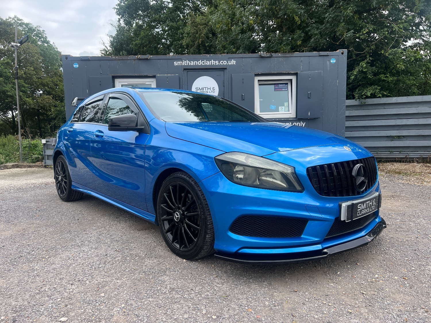 SOLD - Used MERCEDES-BENZ A CLASS 2014 Blue in Andover, Hampshire ...